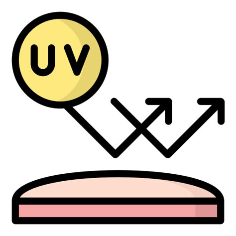 Uv Protection Generic Outline Color Icon