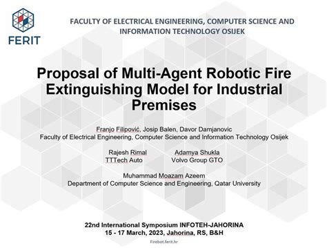 Josip Balen On Linkedin New Interesting Area Of Multi Agent Robots System Which Can Be Used For