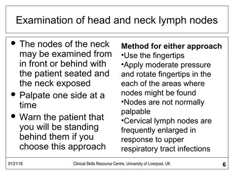 Lymph Node Examination PPT