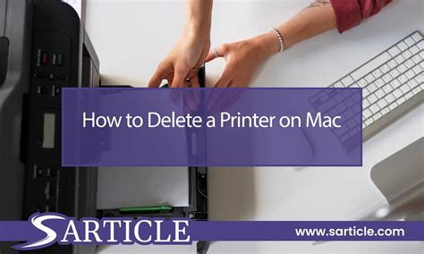 How To Delete A Printer On Mac