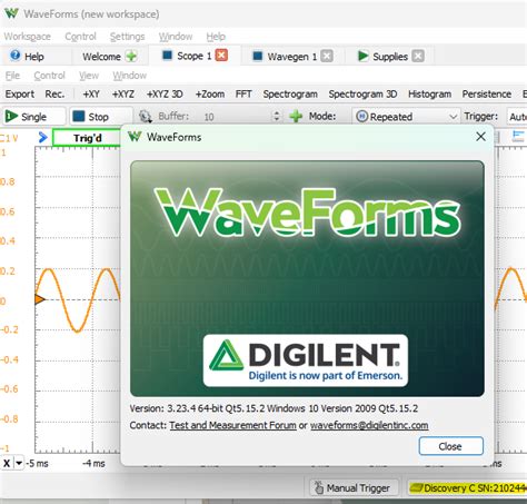Waveform Releases Compatible With Analog Discovery Legacy Test And Waveform Releases Compatible With Analog Discovery Legacy Test And