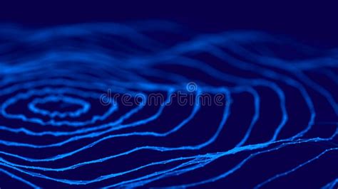 Network Connection Dots And Lines Technology Background Plexus Big Data Background 3d