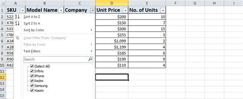 How To Create A Simple Inventory System In Excel