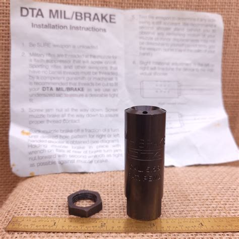Vintage Ruger Mini 14 Muzzle Brake Fabian Bros Dta Milbrake Old