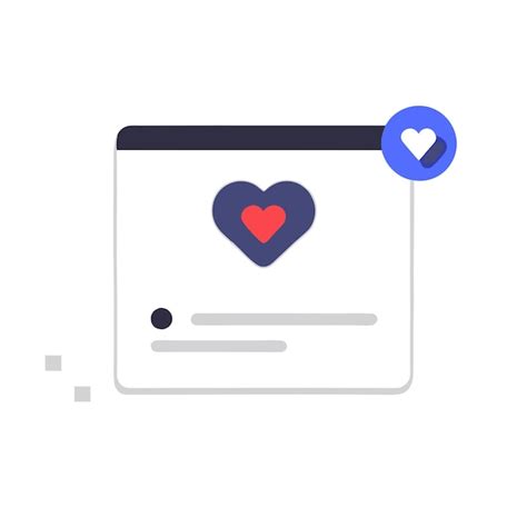 Interactive And Minimalist Favorite Post Ui Designs Premium Ai Generated Vector
