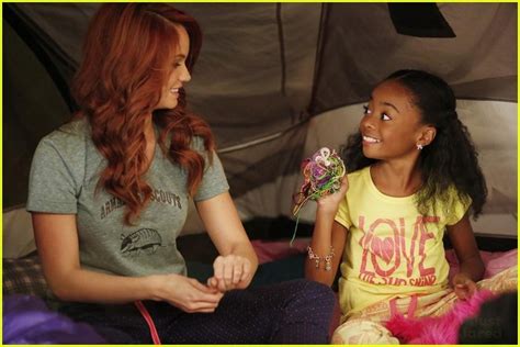 Debby Ryan And Peyton List Central Park Camping Trip On Jessie Photo