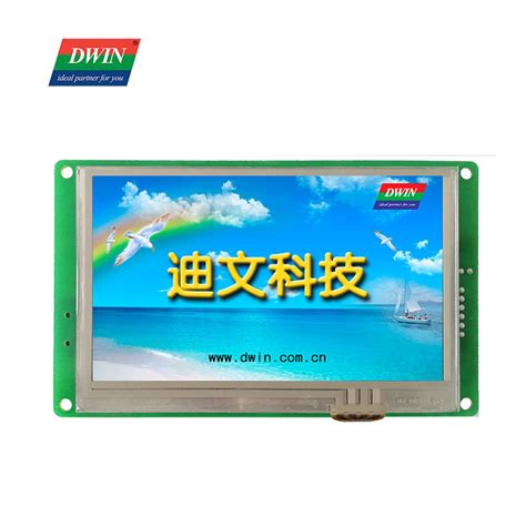 Dwin 4 3 Inch 480 272 Resolution HMI Commercial Grade Touch Screen Smart TFT LCD Module Uart