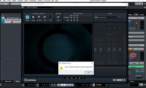 cubase 9 5 pro vst connect se cannot connect to a friend vst connect