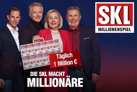 Das SKL Millionenspiel! Jetzt bei neugebauer.de Lose bestellen