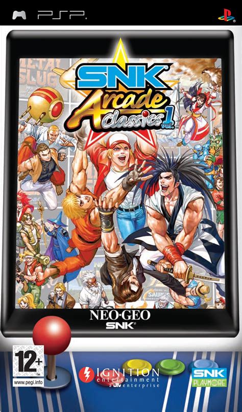 Jaquettes Snk Arcade Classics Volume 1