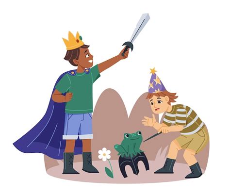 Crian As Fofas Brincando Com Meninos Pr Escolares Brincam Com Brinquedos No P Tio Do Jardim De