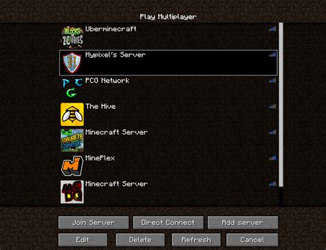 Minecraft Java Multiplayer Servers You Can Join A Public Minecraft