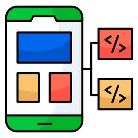 Mobile Programming Software Development Html Coding Managementsimple Icon Download On