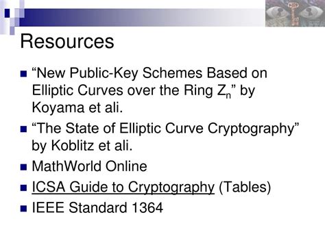 Ppt Basic S Of Elliptic Curve Cryptography Powerpoint Presentation Free Download Id2921968
