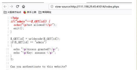 攻防世界 web 高手进阶区 PHP2 xyongsec 博客园