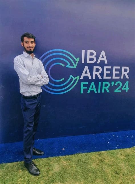 Syed Bilal Ahmed On Linkedin Iba Careerfair Networking