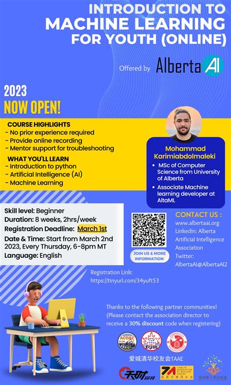 Machinelearning Nlp Ai Teaching People Alberta Canada Mohammad