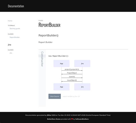 my approach to documenting javascript projects rst software