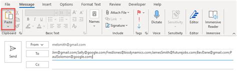 Copy Email Addresses From Excel Google Sheets To Outlook Automate Excel