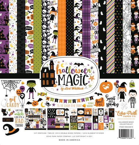 Echo Park Collection Kit 12x12 Halloween Magic 793888016606