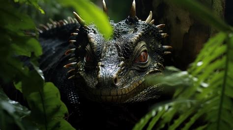 Premium Ai Image A Lizard With Sharp Teeth And Sharp Teeth