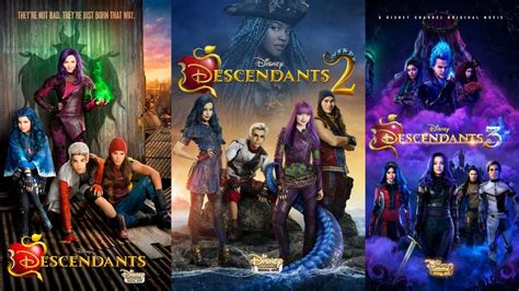 All 3 Descendants Movies In Order