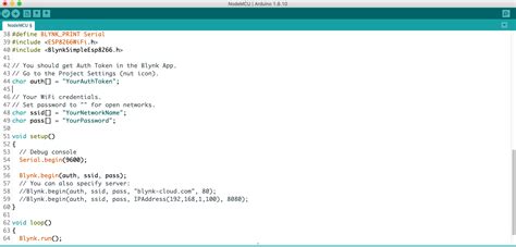 Controlling An Led Using Nodemcu Wifi Module And Blynk App 7 Steps Instructables