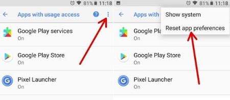 How To Reset App Preferences On Android Oreo 8 0 8 1