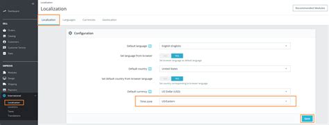 How To Set The Time Zone In PrestaShop HiddenTechies