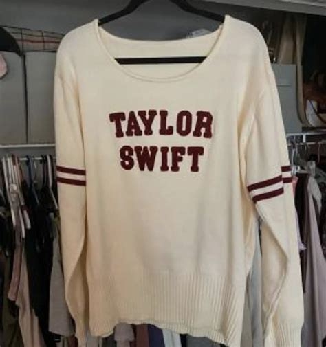 The Taylor Swift Red Knit Sweater Rtaylorswiftmerch