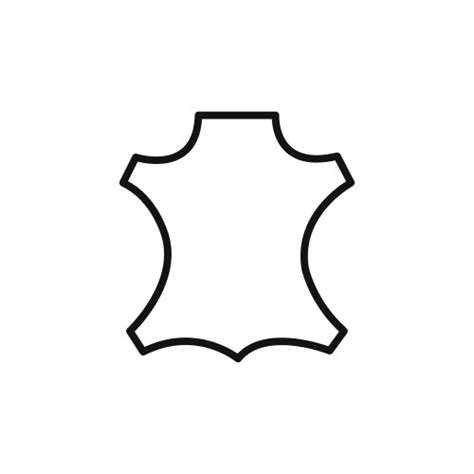 Leather Hide Outline Vector Images Over 730