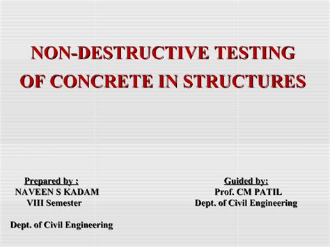 Pdf Non Destructive Testing Of Concrete In Structures Dokumentips