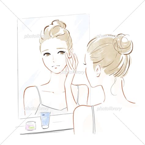 肌の悩み イラスト素材 5537351 フォトライブラリー Photolibrary