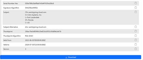 使用 Azure Ad 和 Aad 身份进行工作区身份验证的 Saml 配置 Citrix Cloud