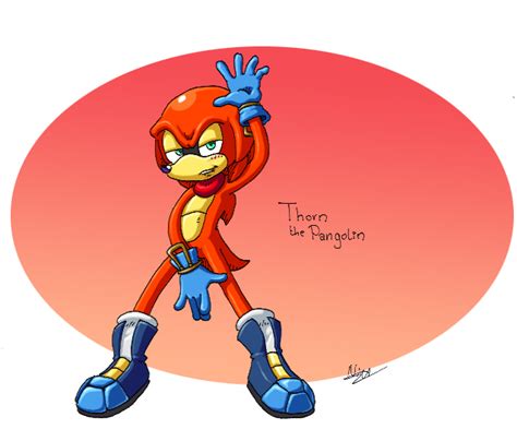 Meet Thorn The Pangolin Yet Again By Dorigreen Hentai Foundry