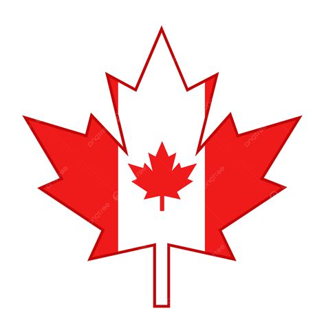 Canada Flag Leaf Logo