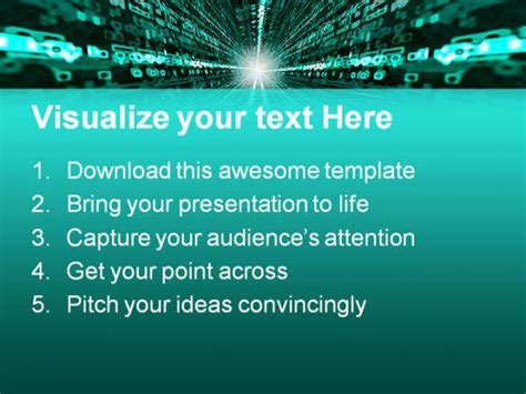 matrix binary background powerpoint templates and powerpoint
