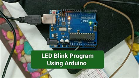 Led Blink Program With Code How To Blink An Led Using Arduino Arduino Blinkled Coding Youtube