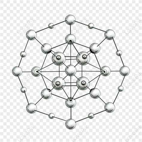 The Chemical Structure Of An Atom In Simplified Diagram Chemistry Food Food Design Abstract