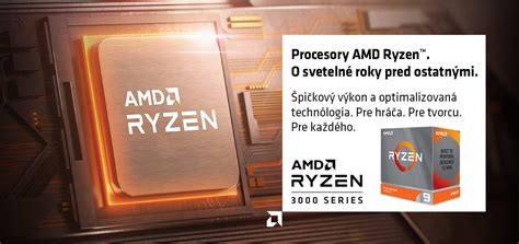 Procesory AMD Ryzen 3000XT Datacomp Sk