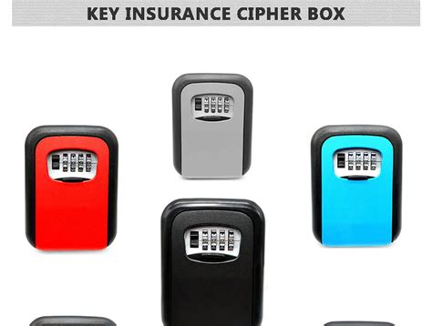 Ключ Сейф наружная цифра настенное крепление комбинация пароль замок алюминиевый сплав Материал