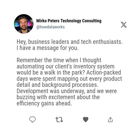 Data And Analytics On Linkedin Processautomation Techinnovation Efficiency