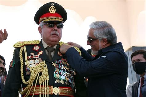 Dostum Awarded Marshal Rank In Jawzjan The Kabul Times Afghanistan