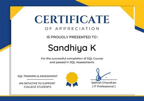 sandhiya k on linkedin sql