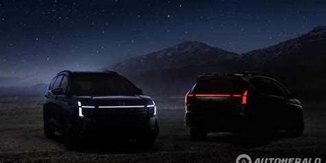 H자형 Led 헤드램프와 더 넓어진 그릴 현대차 스타게이저 티저 공개 오토헤럴드