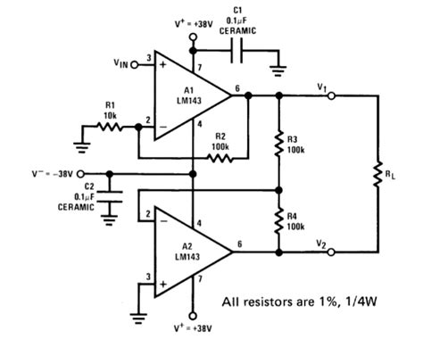 High Voltage Operational Amplifier Applications Eeweb