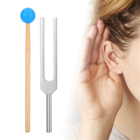 528 Hz Tuning Fork Set Aluminum Medical Tuning Fork Hammer Ball Diagnostic Nervous System