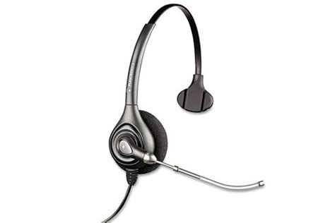 Plantronics Hw Supraplus Wideband Voice Tube Monaural Headset