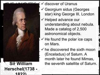 Age Of Enlightenment Astronomers Pptx