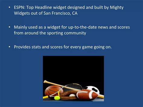 Widget Presentation Ppt